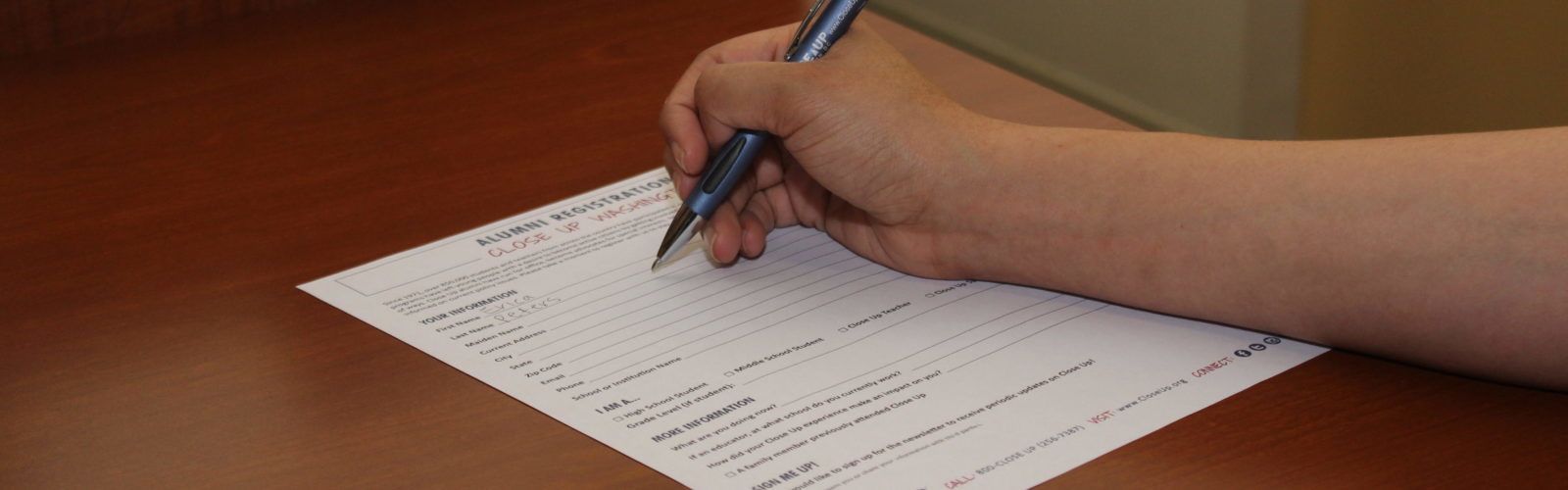Alumni Registration | Sign Up | Close Up Foundation