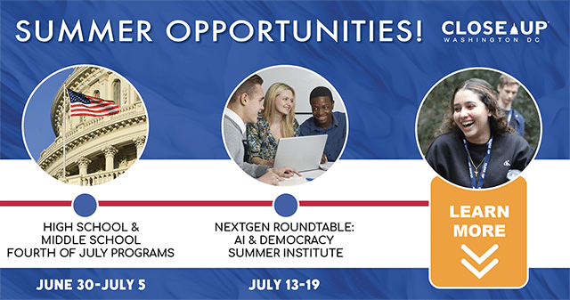 Washington DC Student Programs & Resources | Close Up Foundation